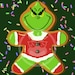 Grinch Gingerbread Man SVG Bundle - Etsy