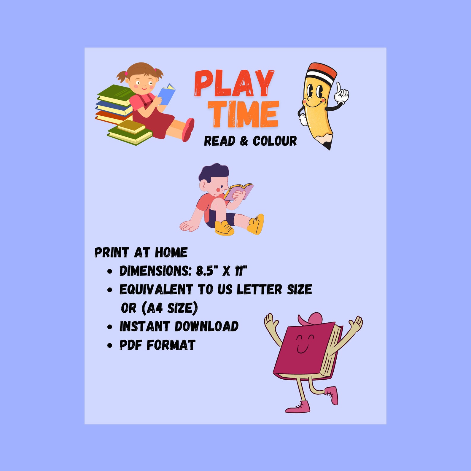 60 Printable Cute Animals Coloring Pages, Toddlers, Kindergarten ...