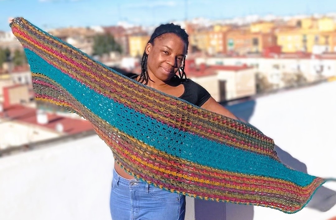 Summer Breeze Shawl Pattern (crochet) - Etsy