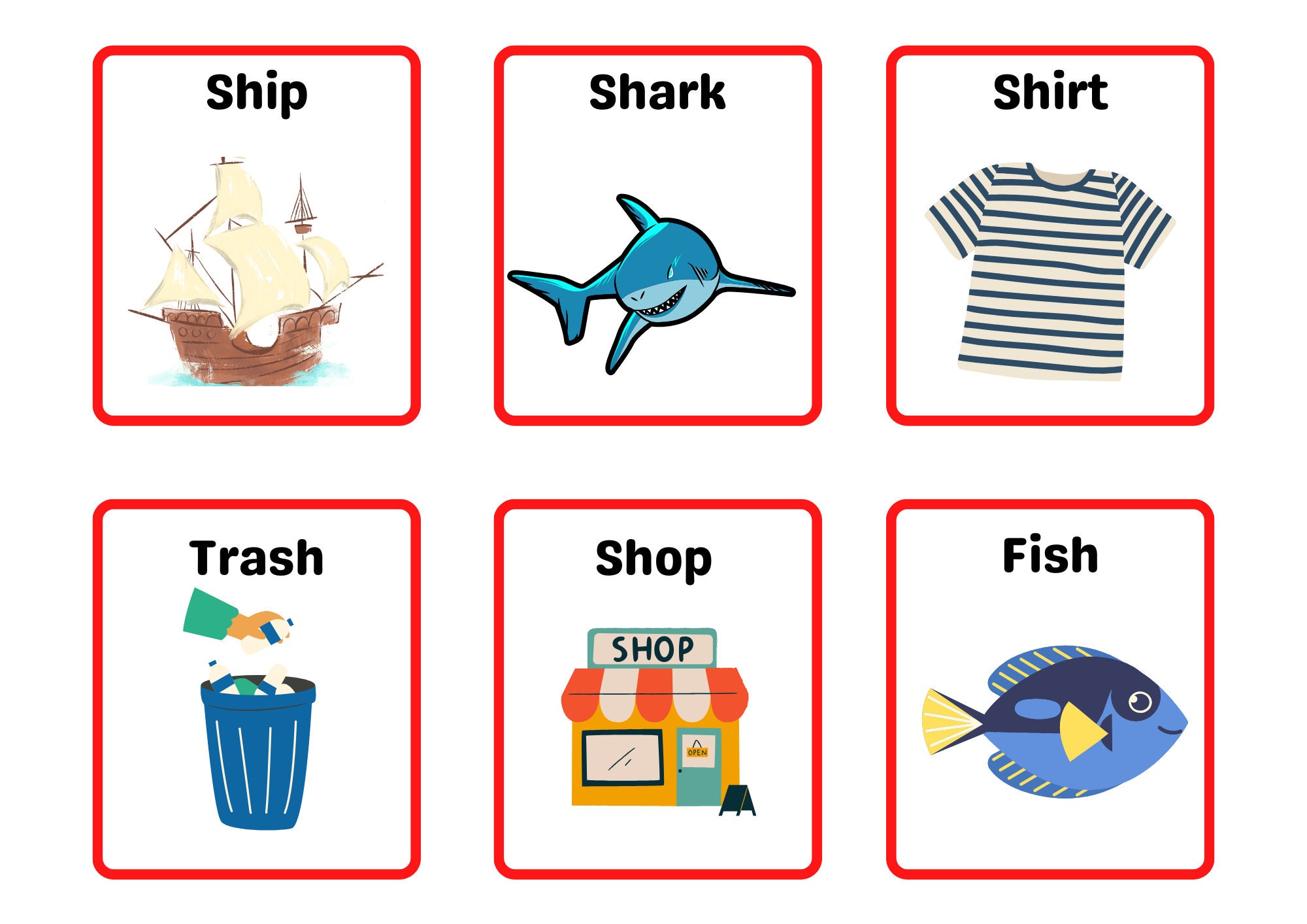 Digraphs Flashcards - Etsy