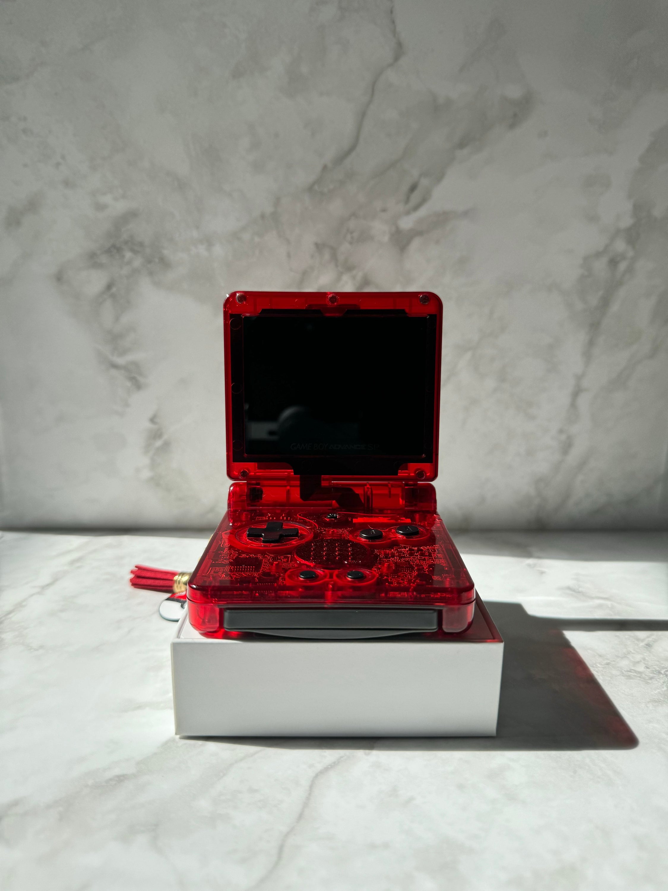 Red Gyarados Pokémon Nintendo Game Boy Advance SP IPS V5 LCD Laminated ...