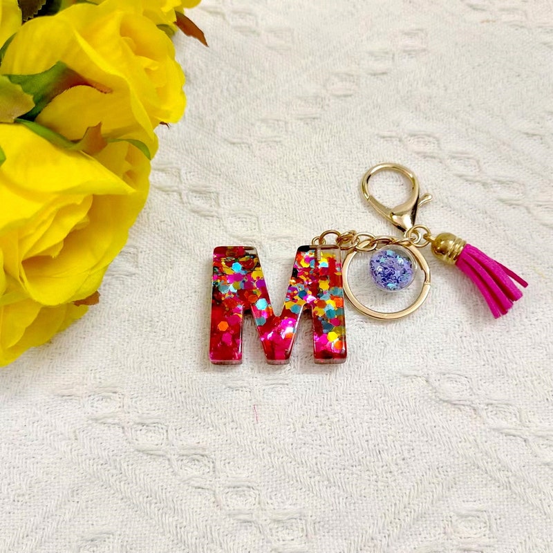 Custom Resin Keychain - Etsy