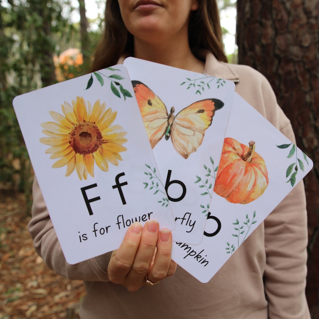 ABC Flashcards, Education Printable Resource, Homeschooling Resource ...