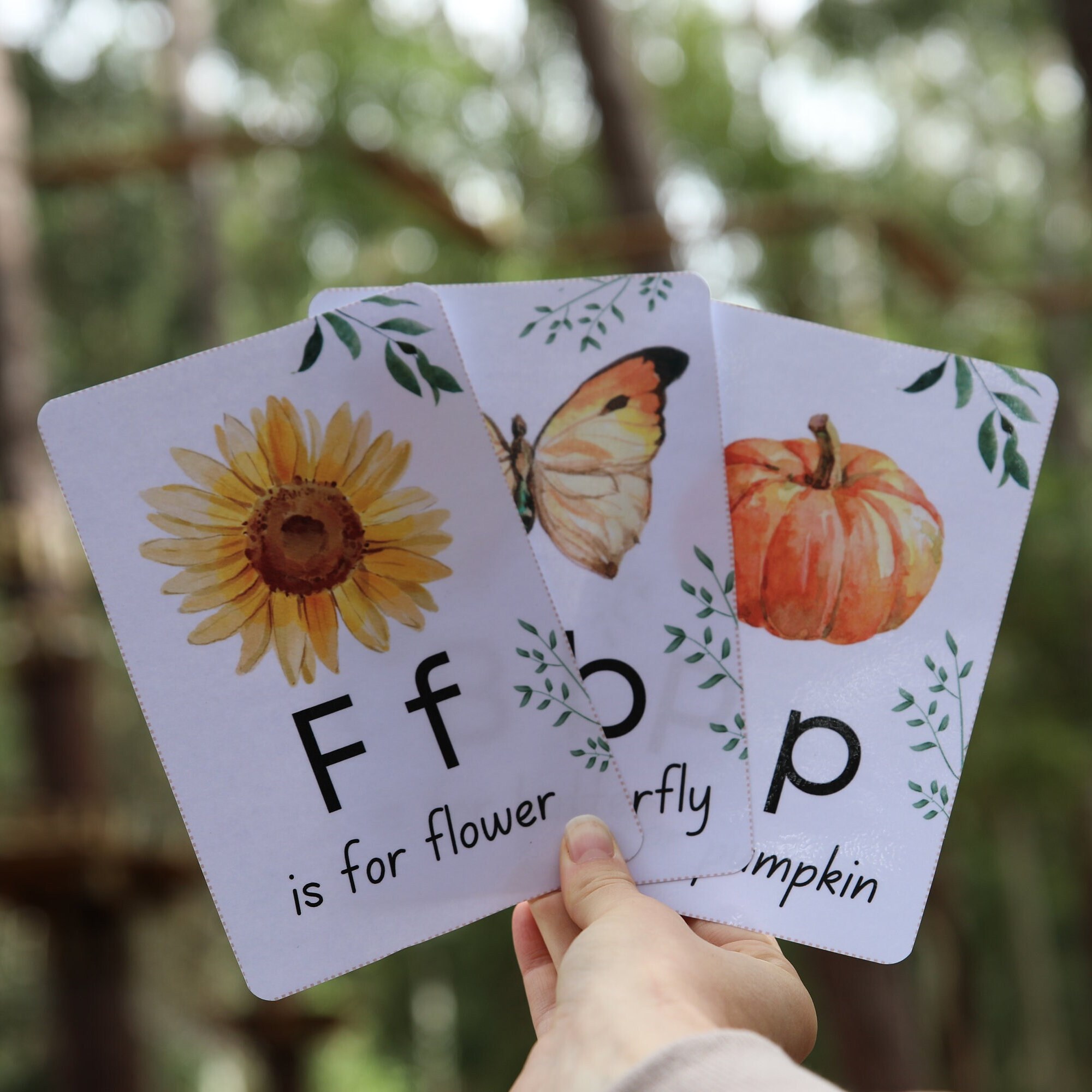 ABC Flashcards, Education Printable Resource, Homeschooling Resource ...