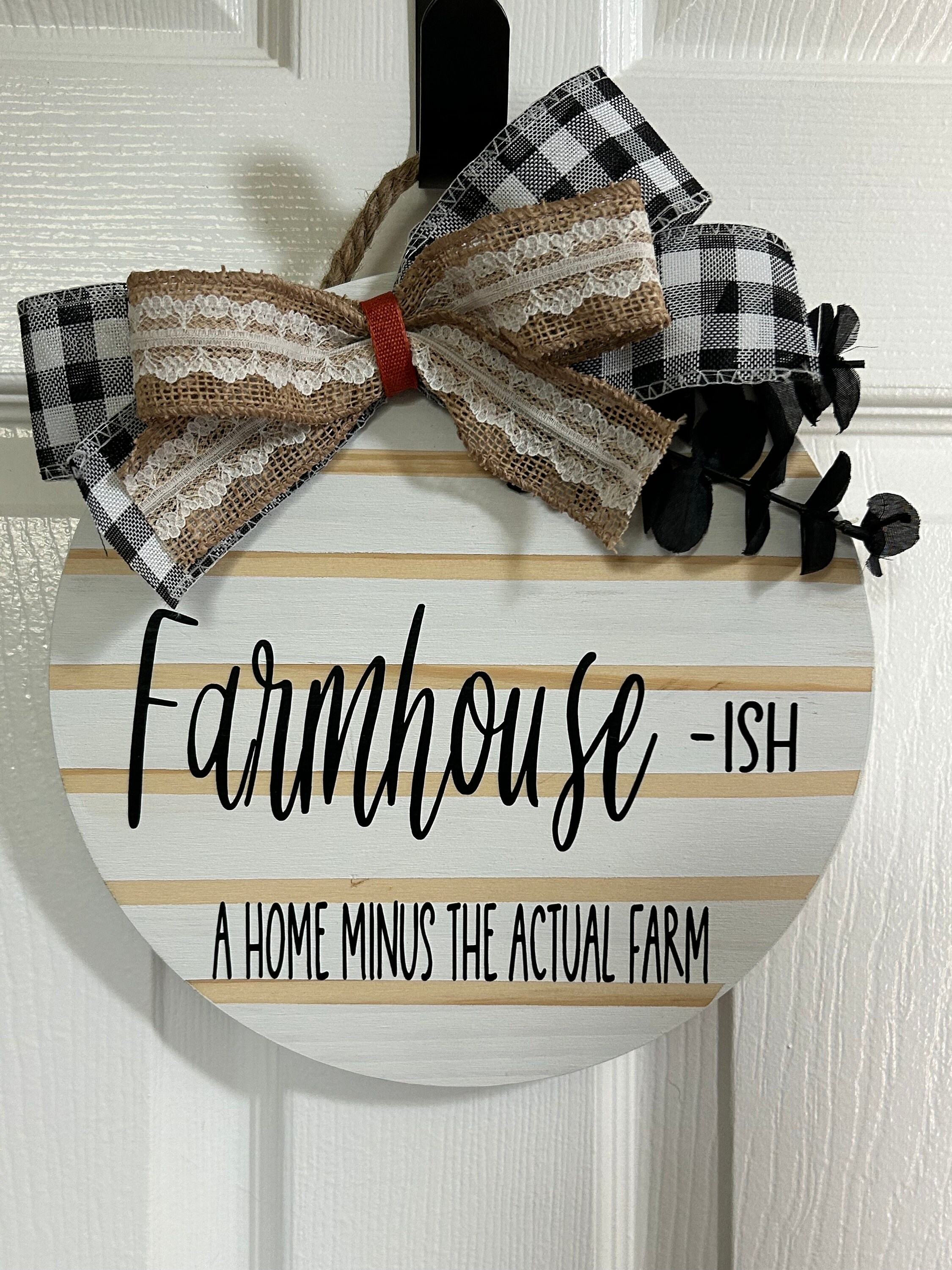 10 Round Sign - Etsy