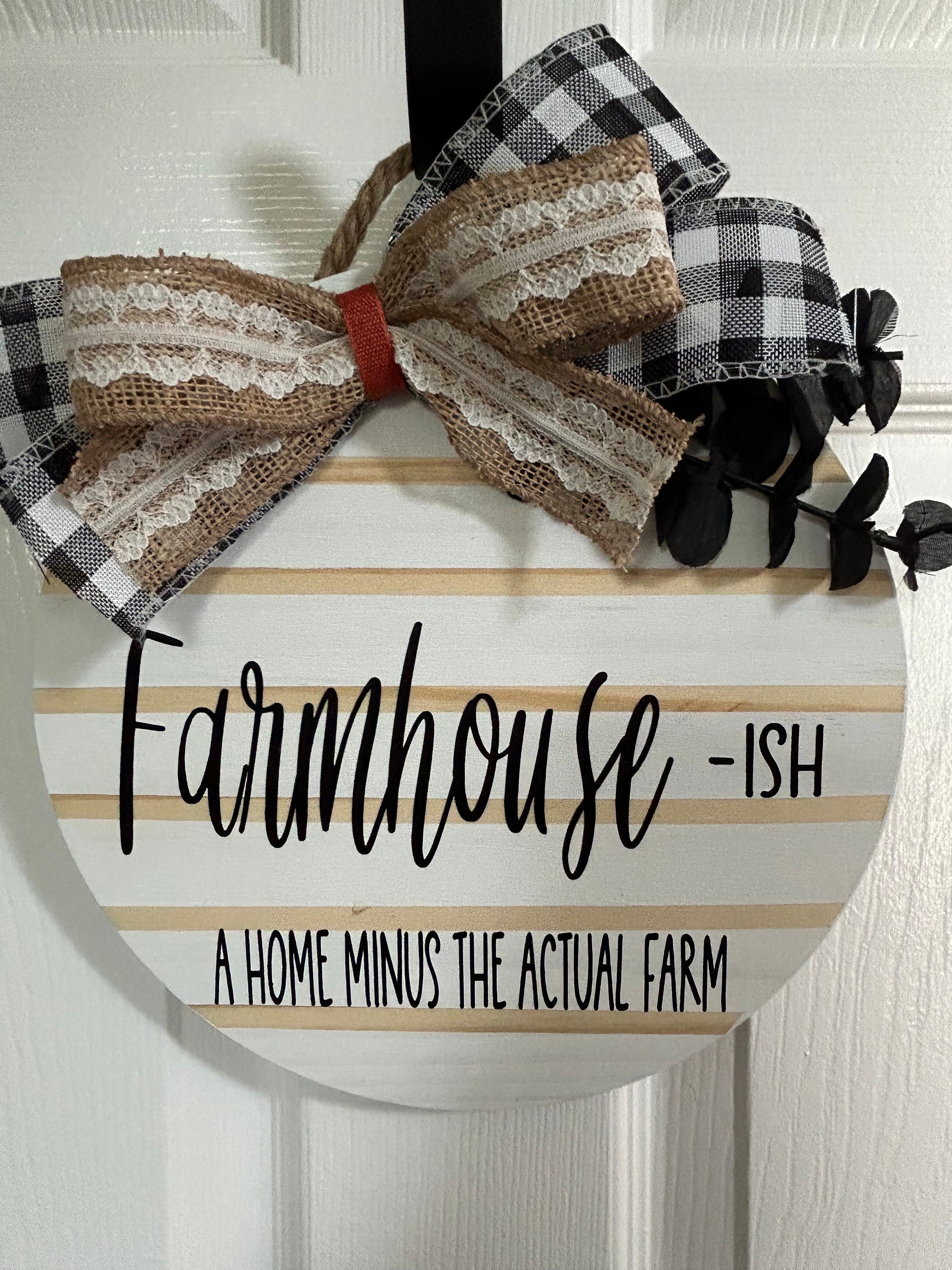 10 Round Sign - Etsy