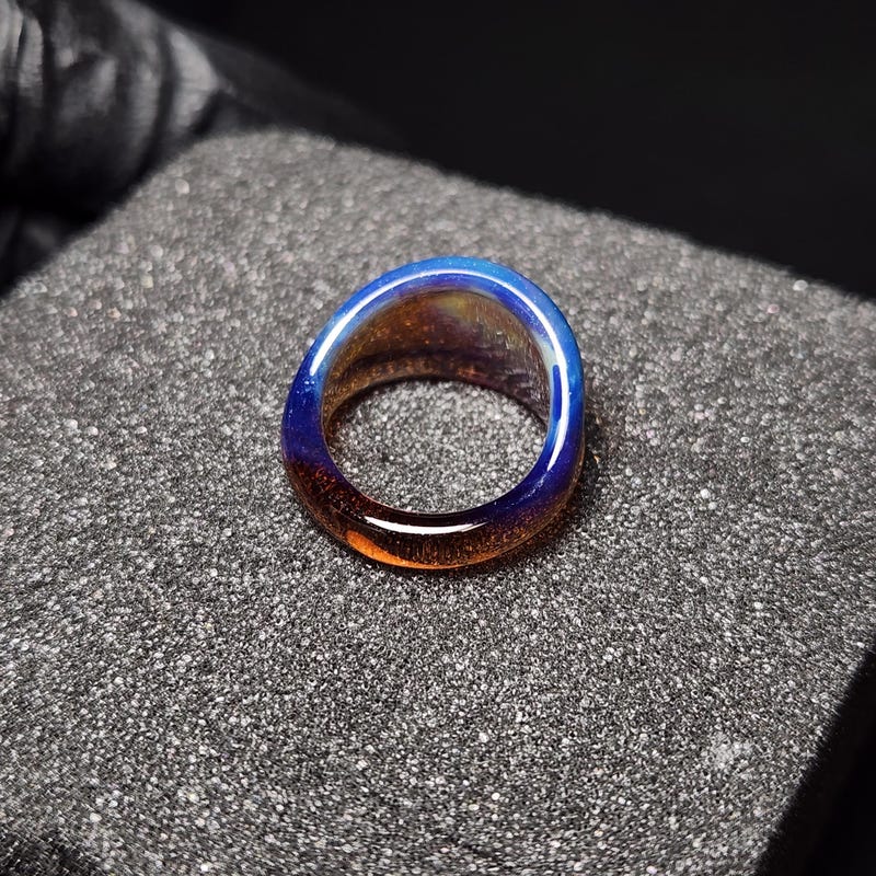 Borosilicate Glass Ring - Etsy