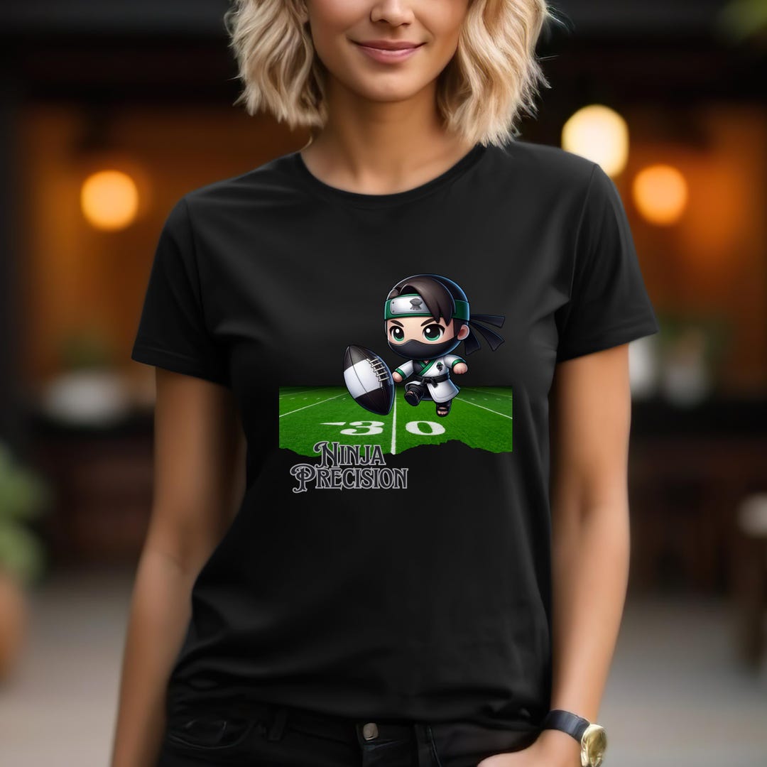 American Football Tshirt, Ninja Art Anime Shirt, Chibi Character Shirts ...