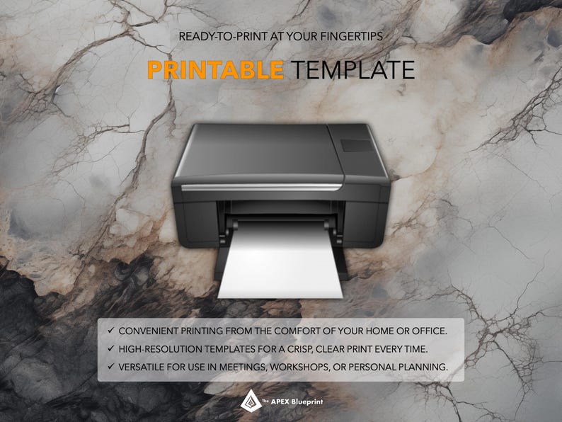 Lotus Diagram Template: Brainstorming Tool (printable PDF) - Etsy
