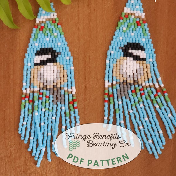 Chickadee Bird Beads - Etsy