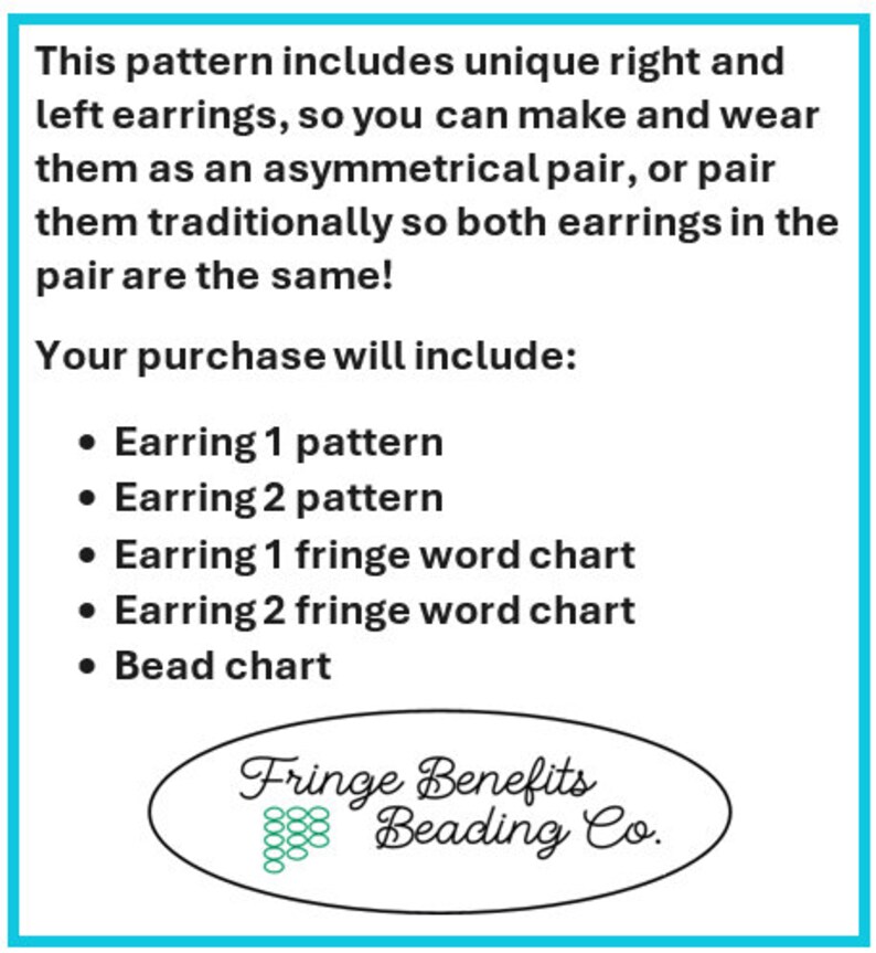 PDF BEADING PATTERN - Raven Beaded Bird Fringe Earrings Pattern ...
