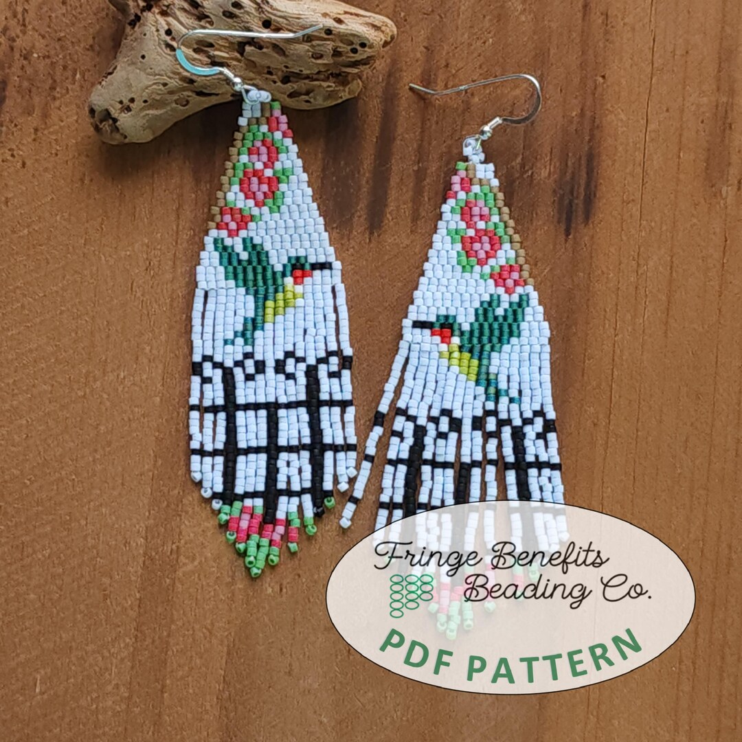 PDF BEADING PATTERNS - Seasonal Garden Visitor - Summer Hummingbird ...