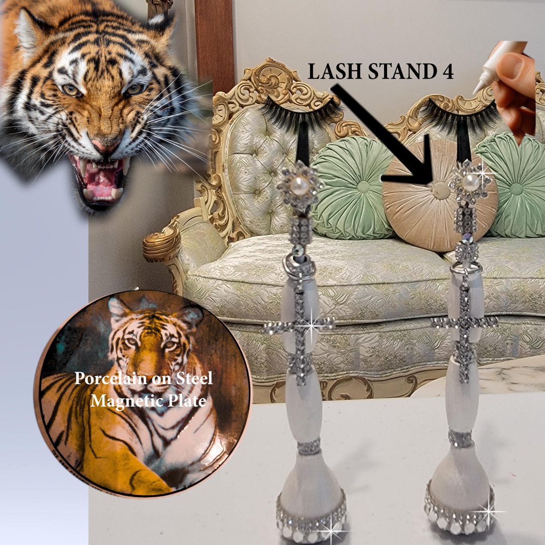 Eyelash Glue Setting Stand Limited-time Offer: Comes With a Free Bling ...