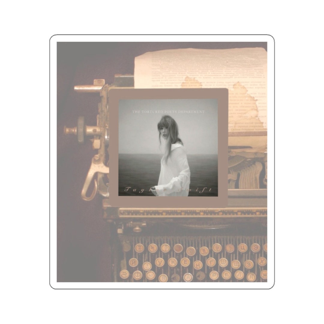 TTPD Sticker / Album Cover and Typewriter - Etsy