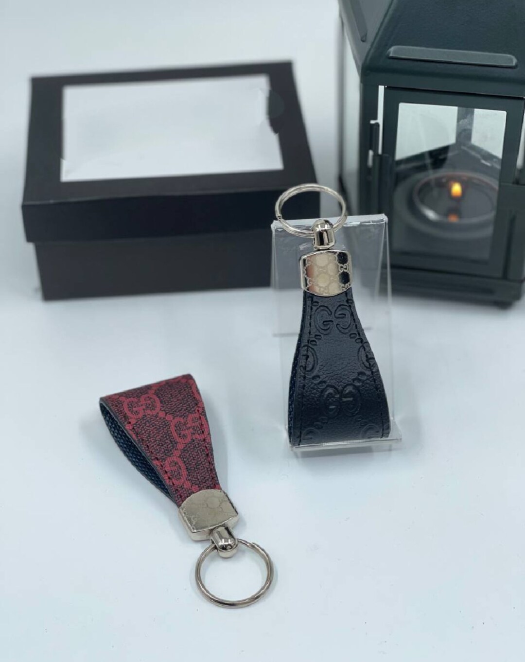 Guccikeychain Luxury Leather Keychain, Quality Keychain Women's ...