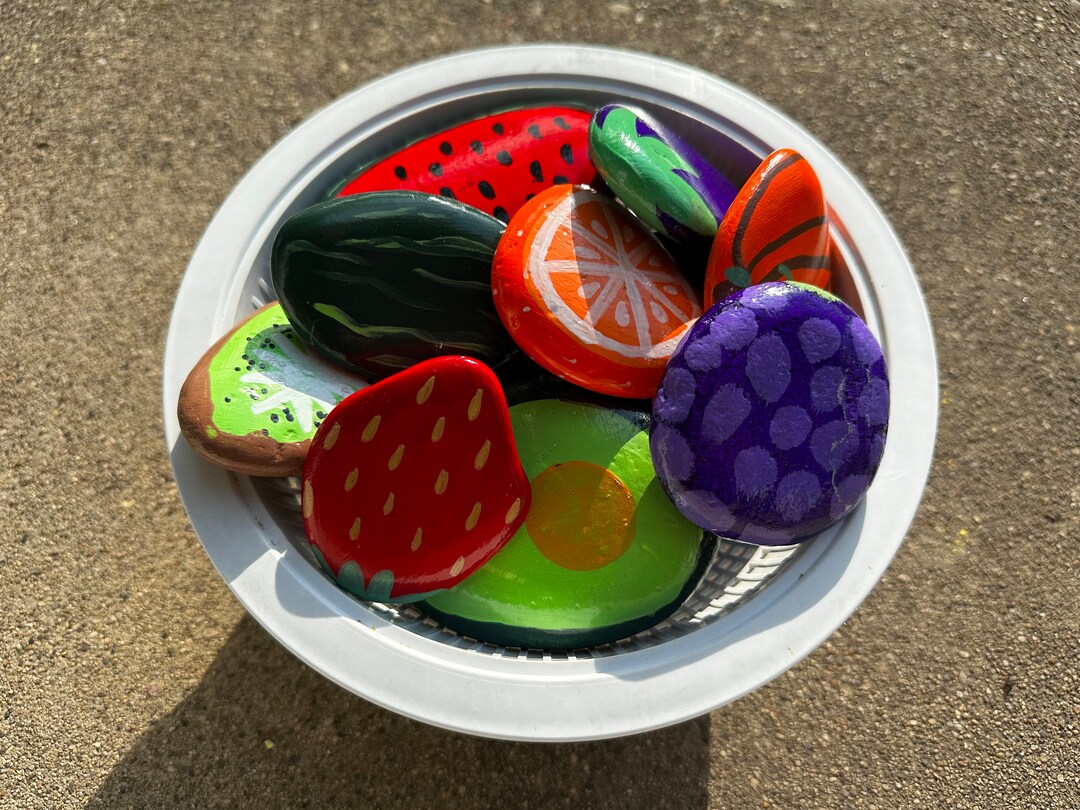 Mud Kitchen Rocks, Mud Kitchen Food, Outdoor Play Food, Sensory Food ...