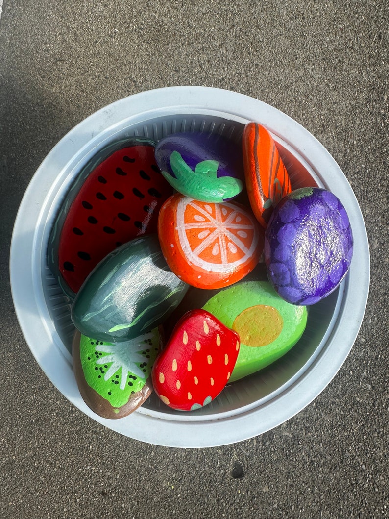 Mud Kitchen Rocks, Mud Kitchen Food, Outdoor Play Food, Sensory Food ...