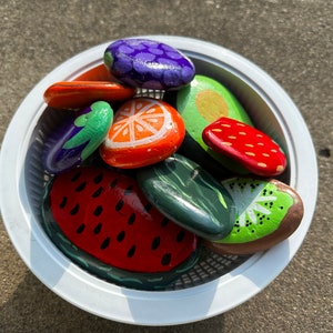 Mud Kitchen Rocks, Mud Kitchen Food, Outdoor Play Food, Sensory Food ...