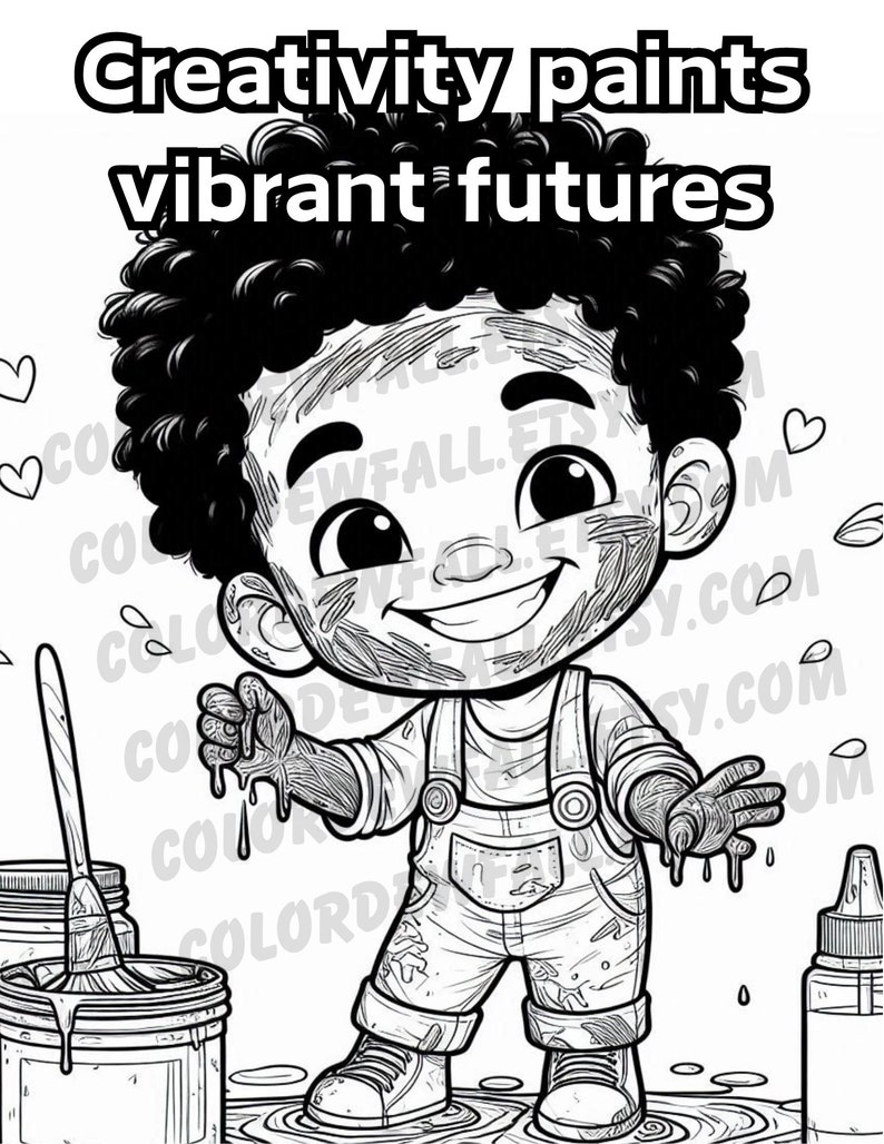 Get Dirty Printable Coloring Pages for Kids Coloring Book Children's ...