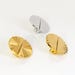 Solid Brass Fan Knobs, Gold and Silver, Textured Dresser Knobs, Half-circle Door Knobs ...