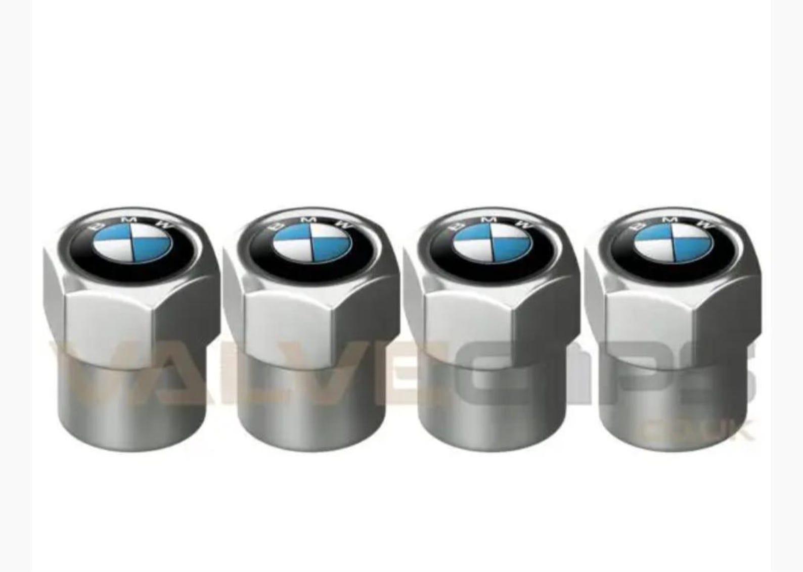 Bmw M Logo Wheel Tyre Valve Dust Caps in Chrome Silver FIT ANY CAR13 5 ...