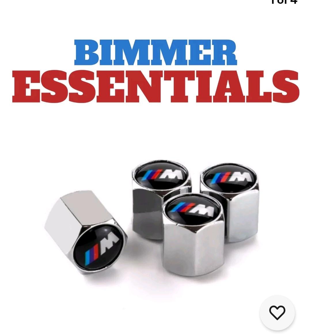 Bmw M Sport Wheel Tyre Valve Dust Caps in Steel - Etsy