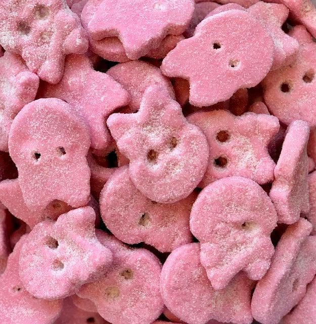 Bubs Swedish Candy - Sour Raspberry Skulls (1/4 Lb) **FAST USA SHIPPING ...