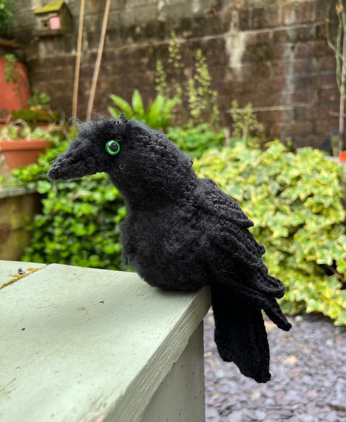 Emotional Support Raven, Crochet Pattern, Spiritual Animal Pattern ...