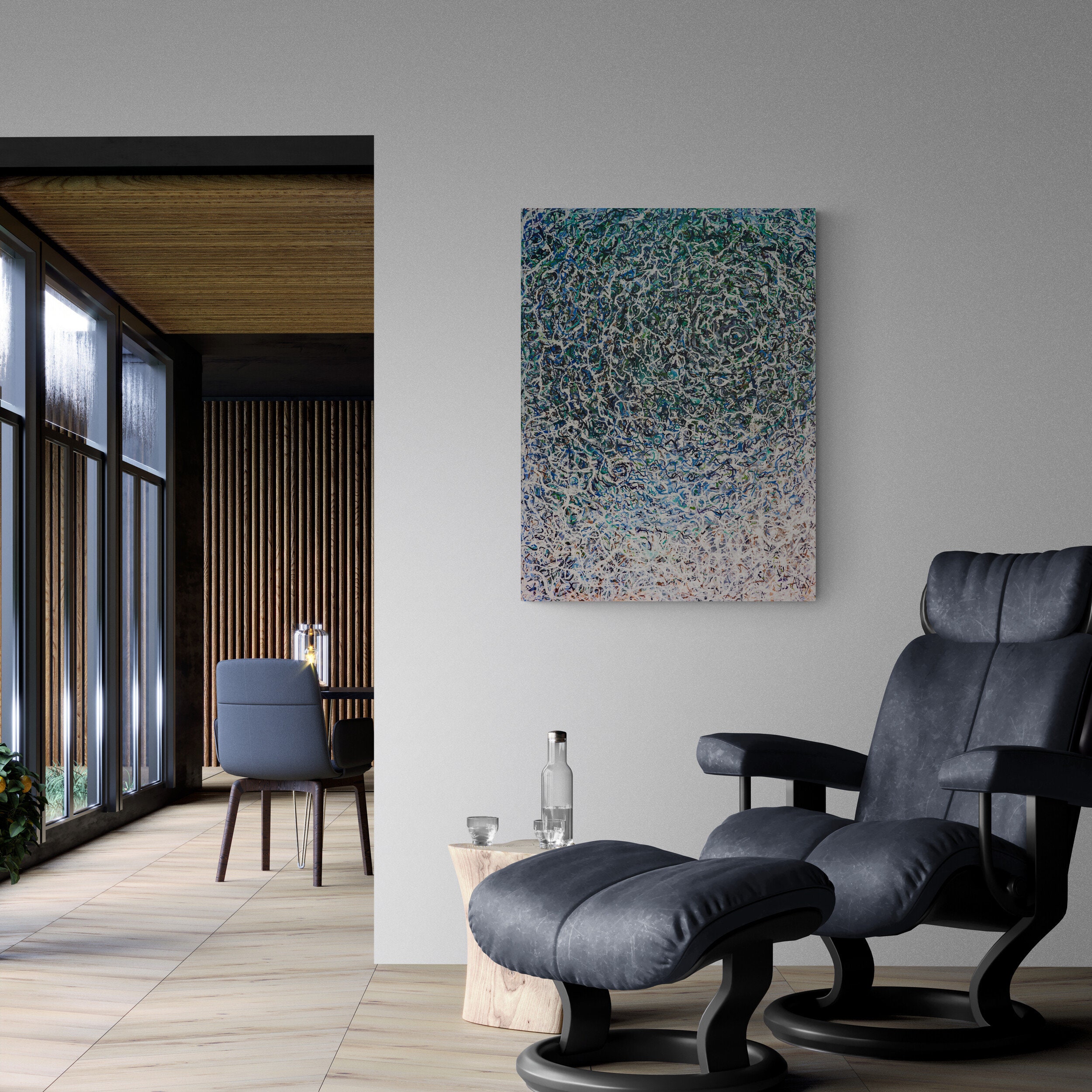 Nest 2 - 90x120cm Abstract Oil Painting - Etsy