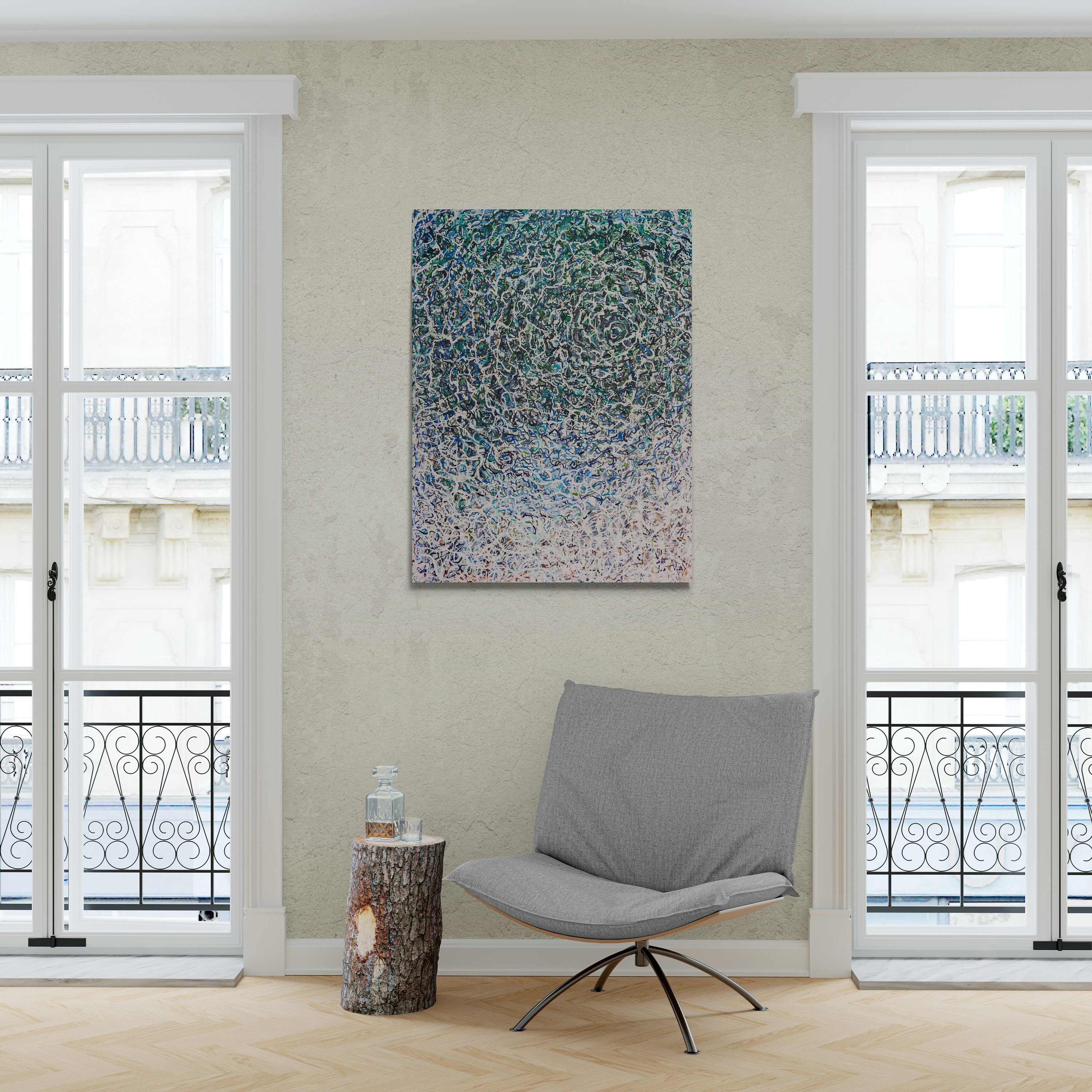 Nest 2 - 90x120cm Abstract Oil Painting - Etsy