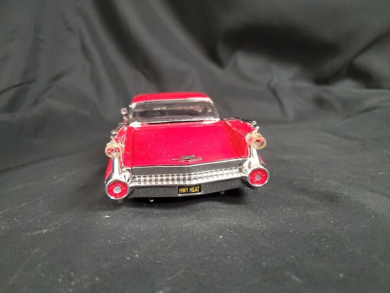 Jada Toys 1958 Cadillac Deville Red Diecast Model Car 1:24 Scale No ...