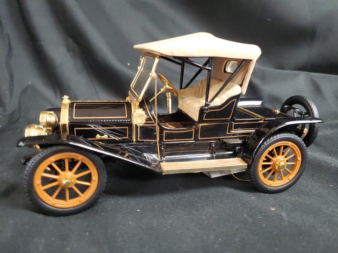 1910 Cadillac Model 30 Roadster Die-cast 1:24 Franklin Mint Precision ...