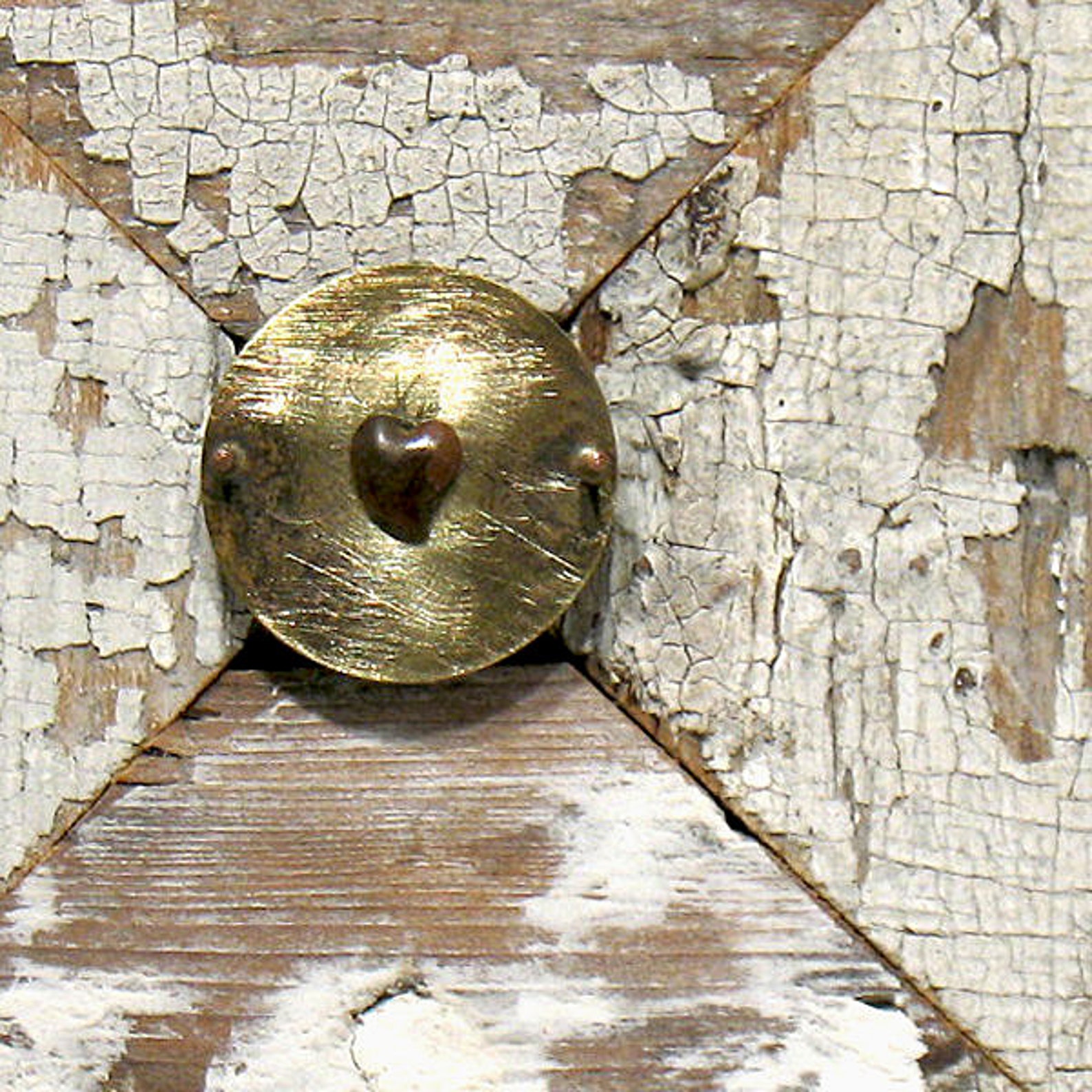 X Marks the Spot Heart Art Valentine Art Mixed Media Vintage Wood ...