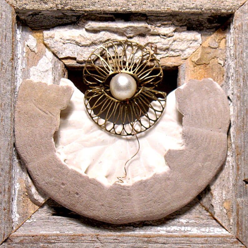 Venus Rising Valentine Art Original Mixed Media Assemblage | Etsy