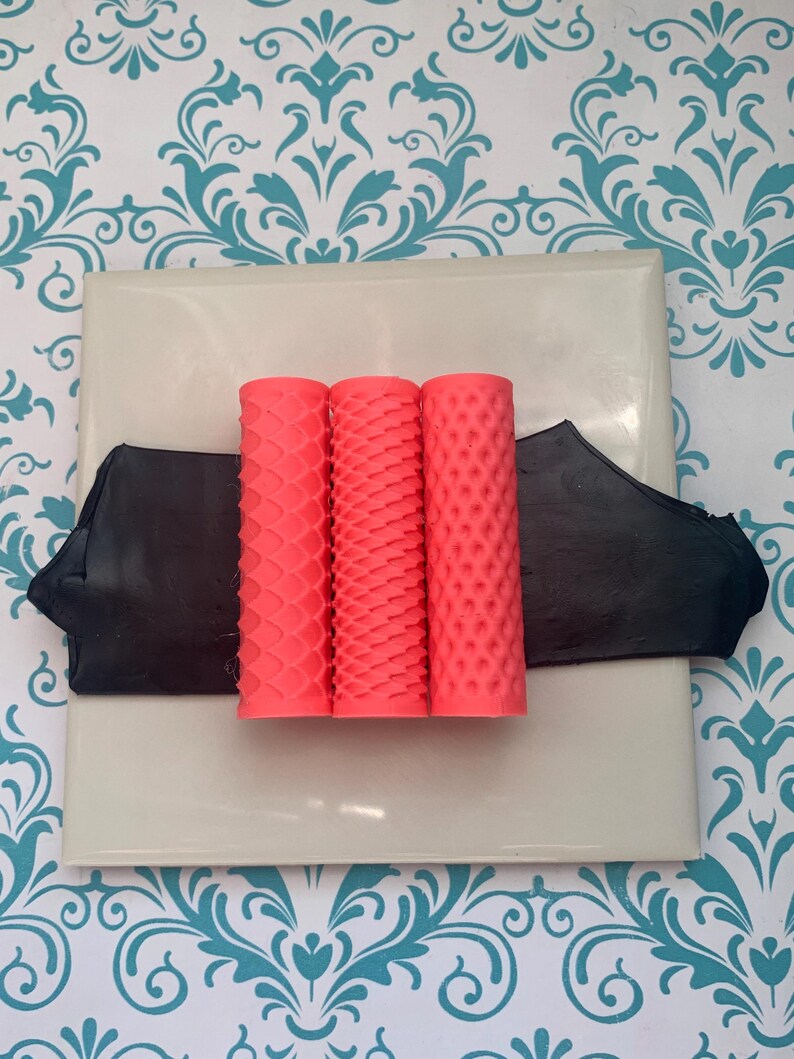 Fish Scale Texture Roller | 2 Inch Polymer Clay Tool - Etsy