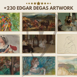 Edgar Degas Vintage Downloadable Art for Samsung TV | Digital Wall Art ...