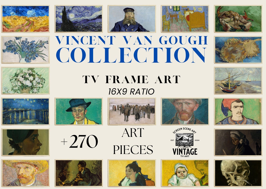 Vincent Van Gogh Vintage Downloadable Art for Samsung TV | Digital Wall ...