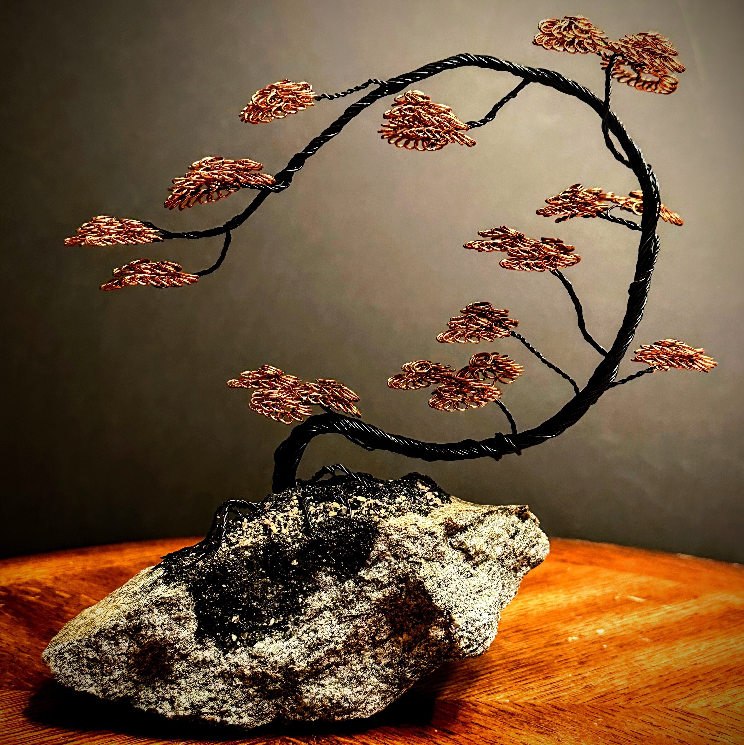Black and Bronze Bonsai - Etsy