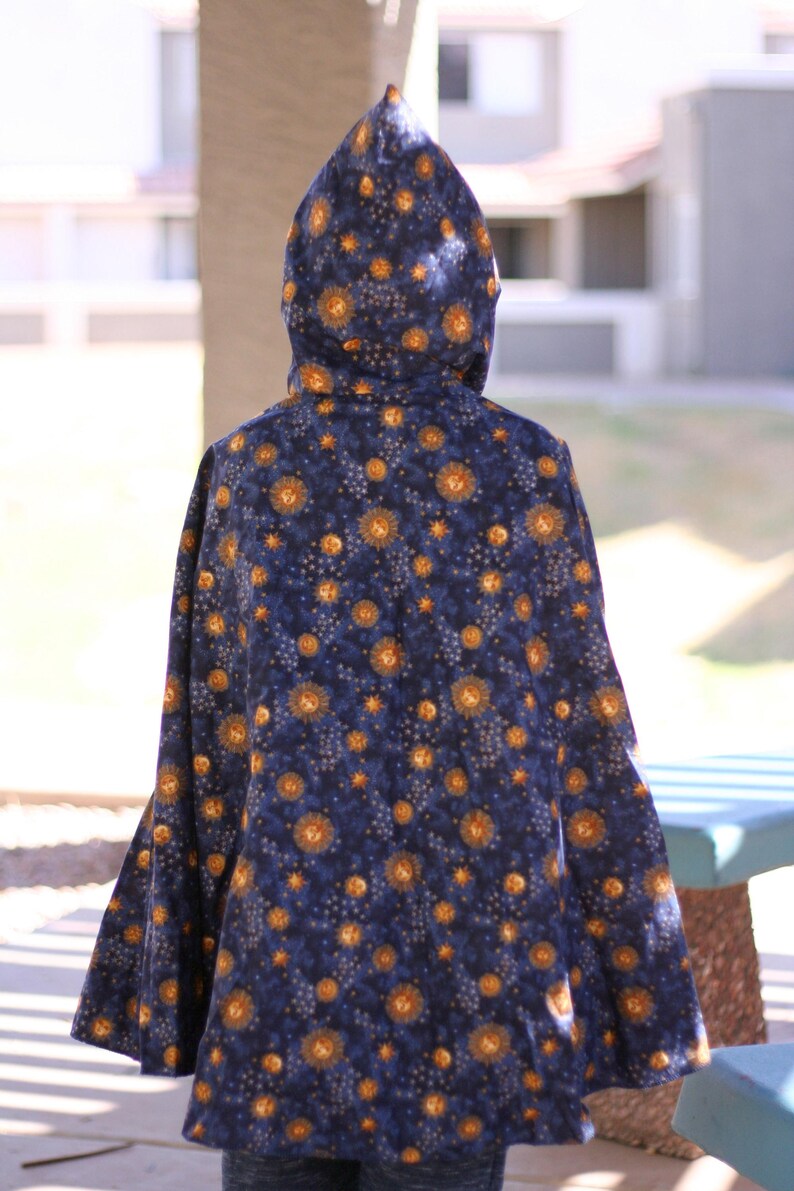 Cloak of Creation Hooded Cloak Cape Pretend Play Dress-up Costume for ...