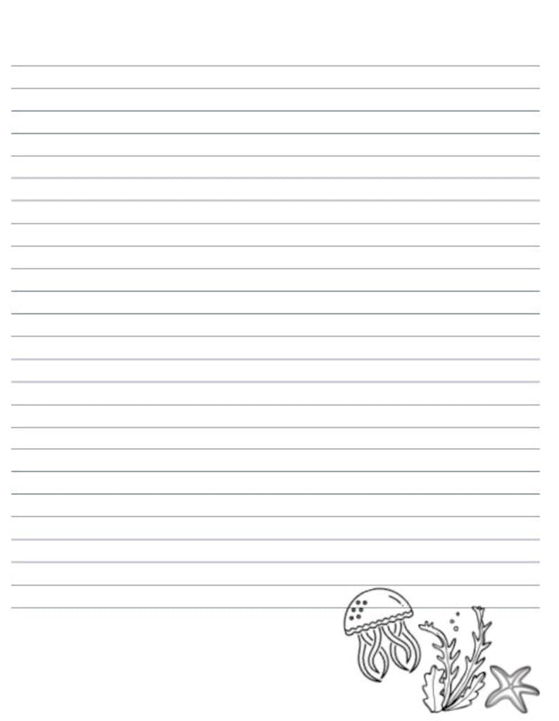 JW Coloring Letter Writing Pages Letter Writing Printable - Etsy