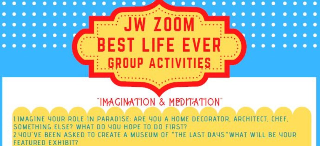 JW Activities Best Life Ever Games JW Family Worship Night - Etsy