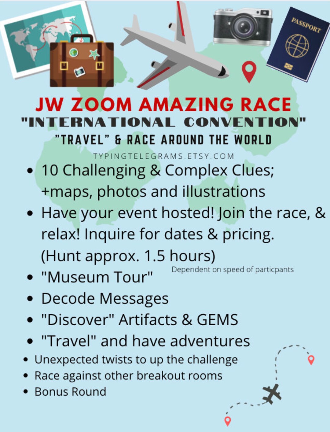 JW Amazing Race International Convention JW Game Zoom Jw Missionary ...