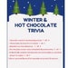 Winter Snow Day Game, Hot Chocolate Social Game, Snow Day Fun, Snow Day ...