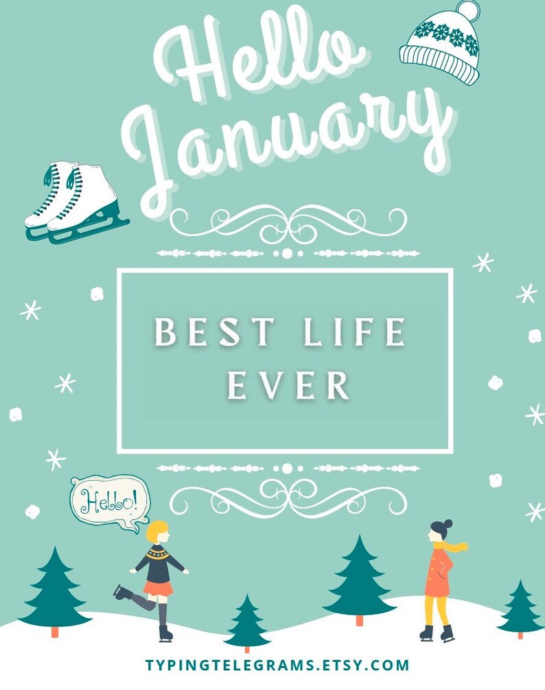 24 JW Hello Months Graphics Seasons Graphics JW Pioneer Gifts - Etsy