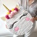 Large Unicorn Pinata With Flowers: Birthday Party Game (23 X 16 X 4 ...