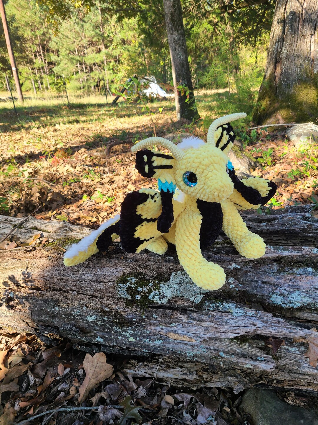 Dragon Butterfly Plushie, READY TO SHIP, Fantasy, Mythical, Eastern ...