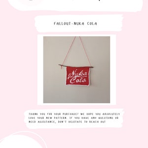 Fallout Nuka Cola Tapestry Crochet Pattern - Etsy