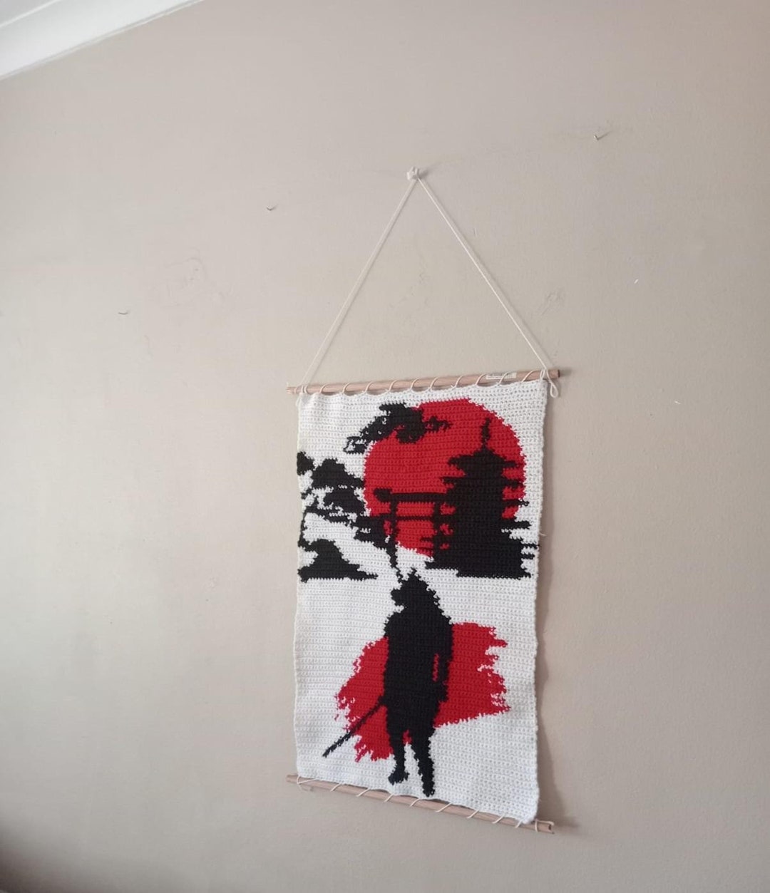 Samurai Crochet Tapestry Pattern - Etsy