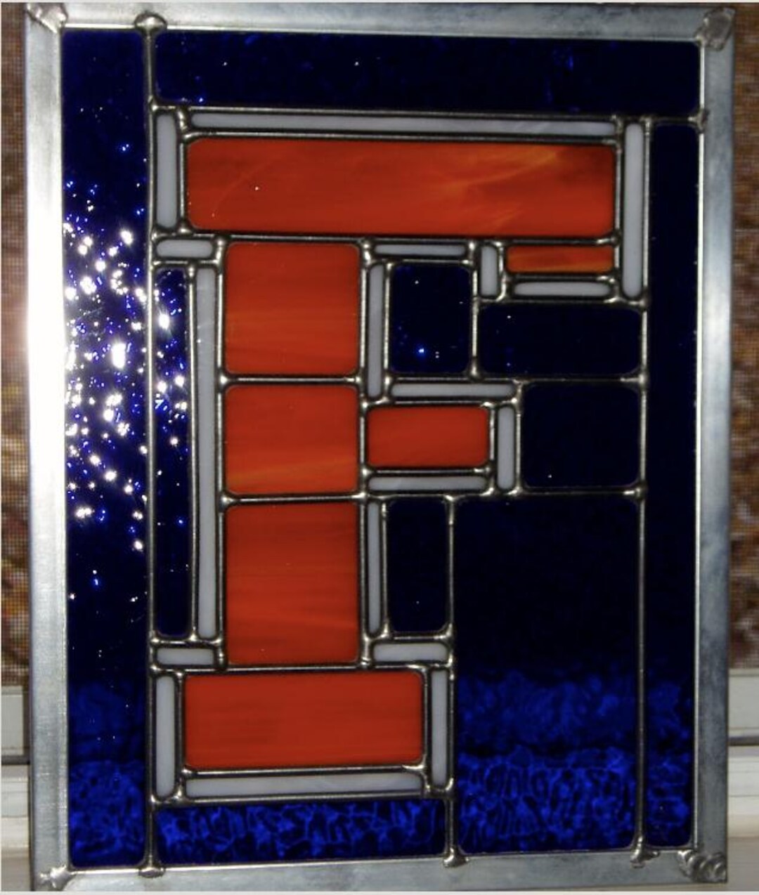 Go Gators Stained Glass Window Art, Florida Team Decor - Etsy