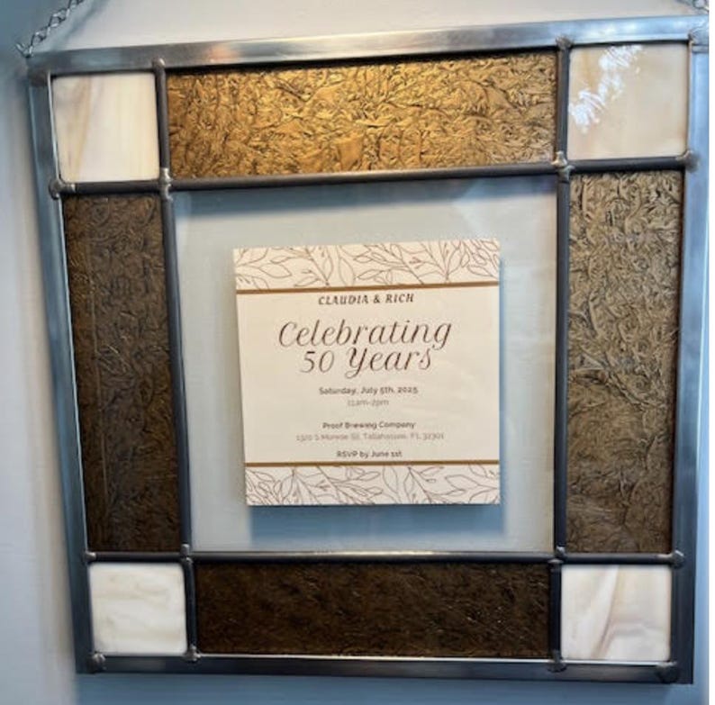 Framed Wedding Invitation (custom) - Etsy